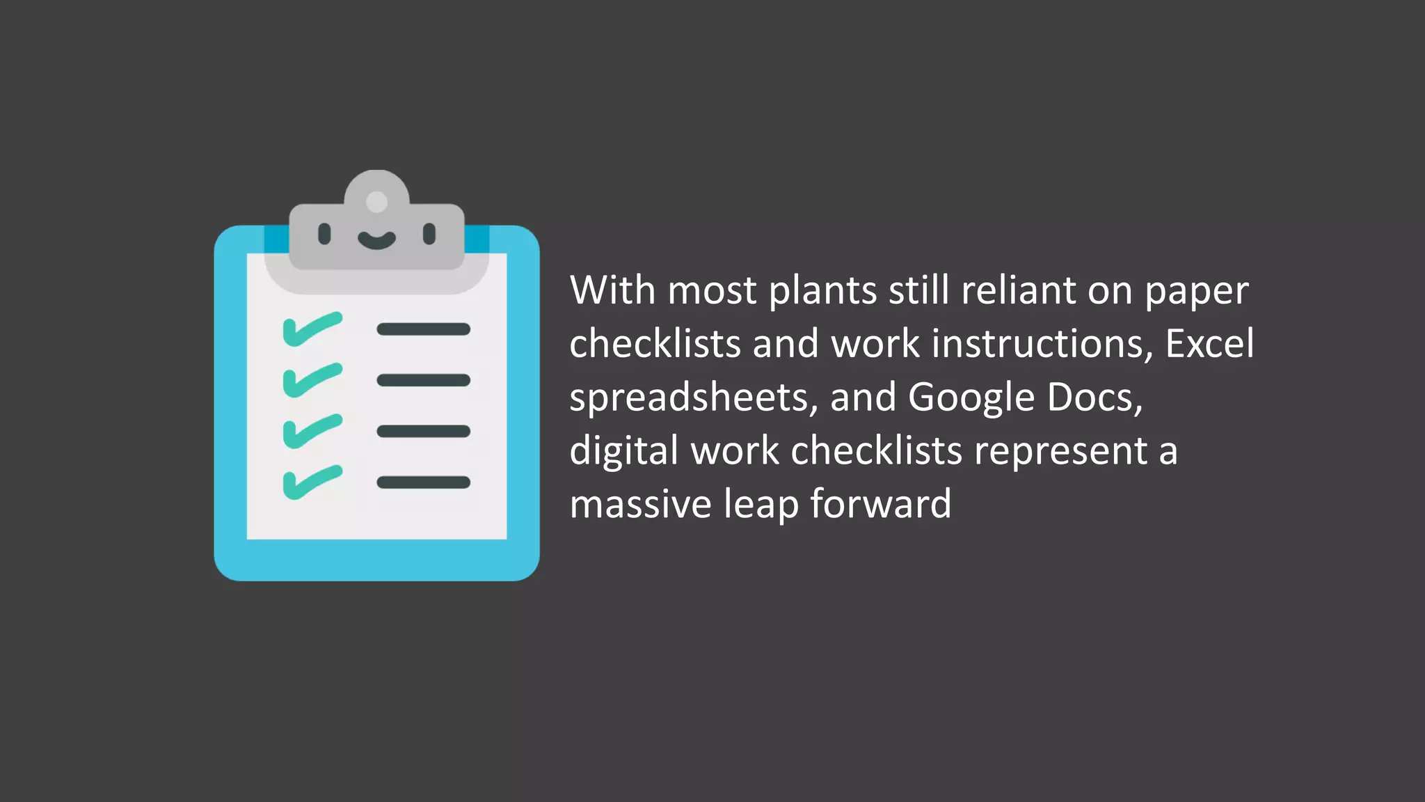 The Impact of Digital Work Instructions and Checklists | PPTX