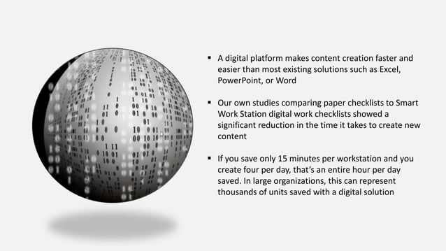 The Impact of Digital Work Instructions and Checklists | PPTX