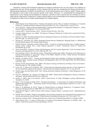 The impact of employee training and development on employee | PDF ...