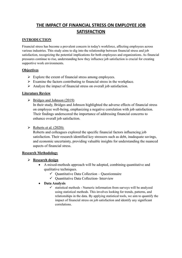 THE IMPACT OF FINANCIAL STRESS ON EMPLOYEE JOB SATISFACTION.docx