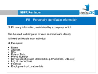 The impact of GDPR on UK employers | PDF