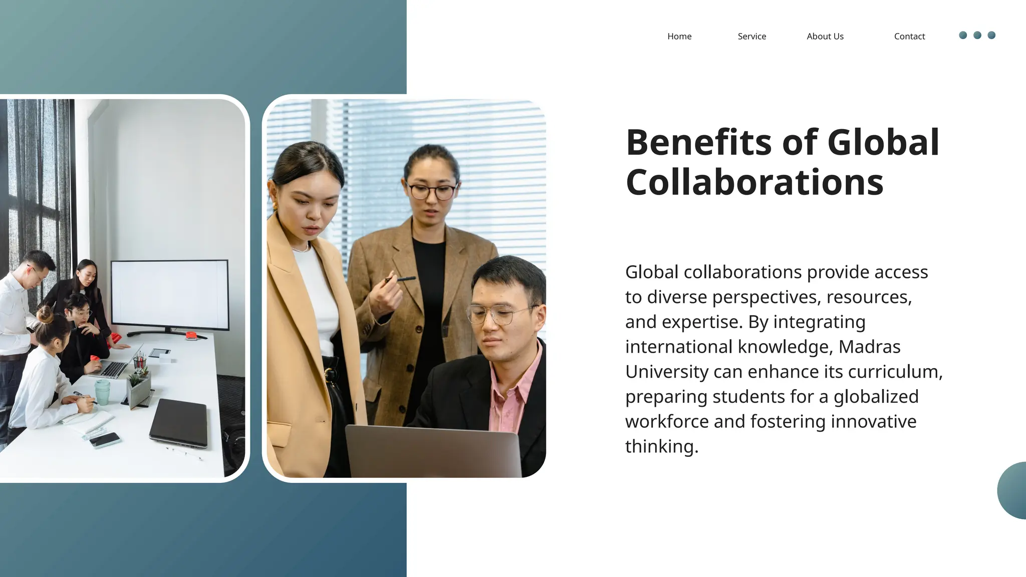 The Impact of Global Collaborations on Madras University’s Curriculum.pptx