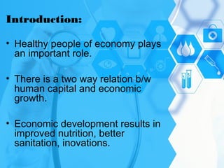 The impact of health on economic growth of pakistan | PPT