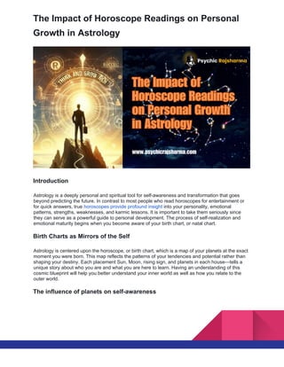 The Impact of Horoscope Readings on Personal Growth.docx