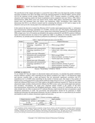 The impact of ict on educational performance and its | PDF