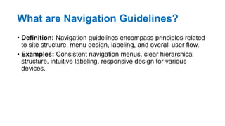 The Impact of Ignoring Navigation Guidelines on User.pptx