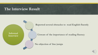 The impact of l1 reading directionality mode on l2 reading fluency ...