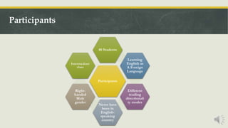 The impact of l1 reading directionality mode on l2 reading fluency ...