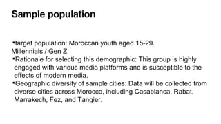 The impact of modern media on cultural identity of moroccan youth .ppt