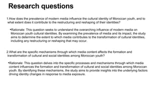 The impact of modern media on cultural identity of moroccan youth .ppt