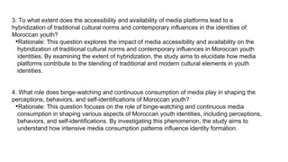 The impact of modern media on cultural identity of moroccan youth .ppt