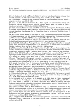 The Impact of Nano Clay on Normal and High-Performance Concrete ...