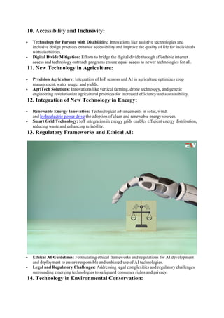 14 New Technology Trends For 2024 | Enterprise Wired | PDF