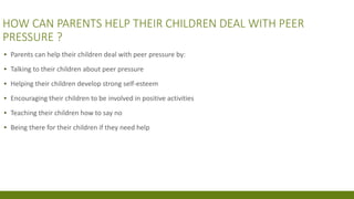 The Impact of peer pressure amongst young people.pptx