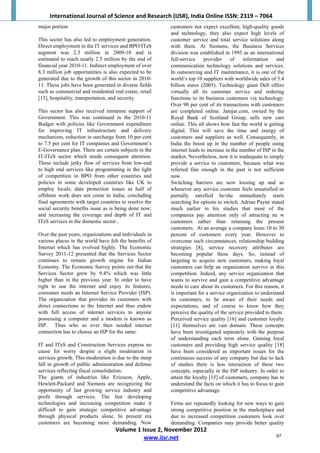 The impact of perceived service quality on customer loyalty in it ...