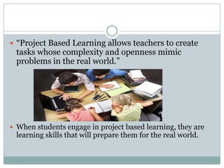 The impact of project based learning | PPT