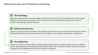 The realist’s guide to quantum technology and national security | PPTX