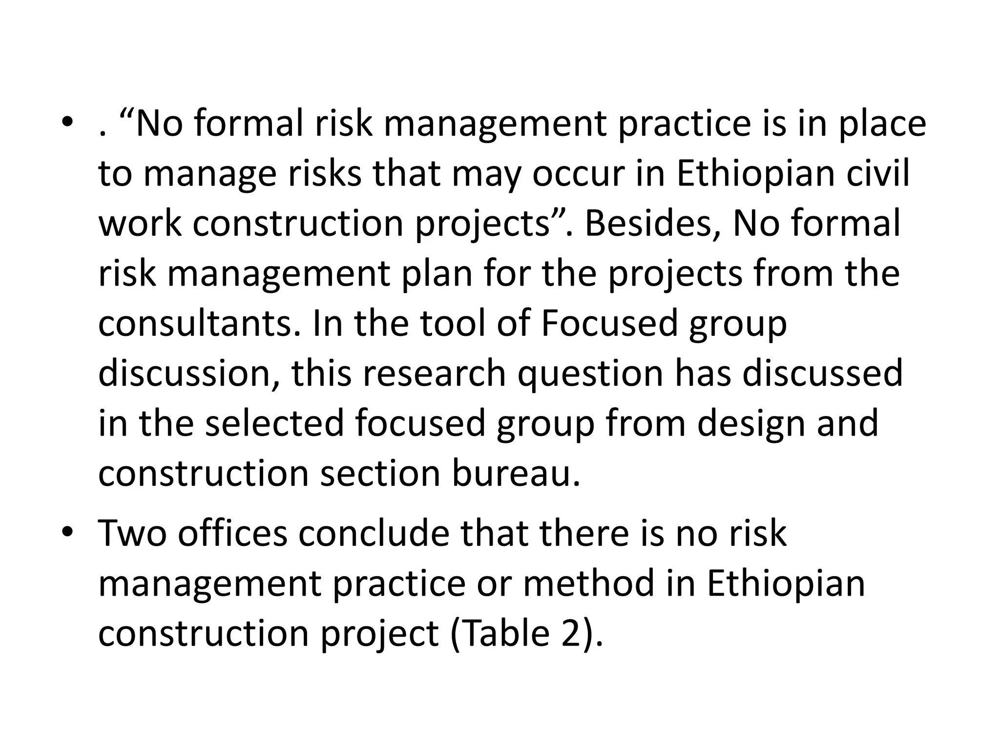THE IMPACT OF RISK IN ETHIOPIAN CONSTRUCTION PROJECT.pptx