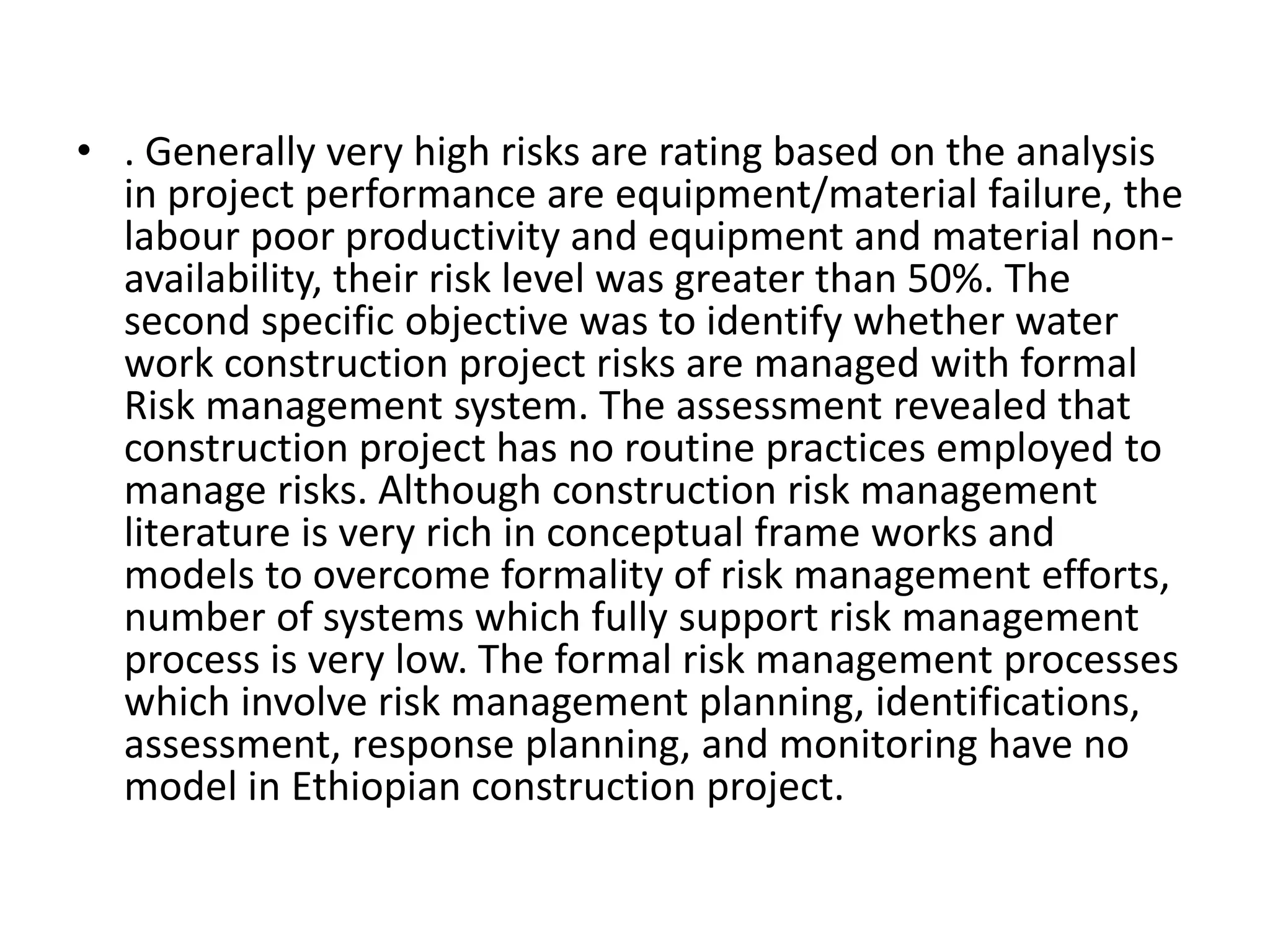 THE IMPACT OF RISK IN ETHIOPIAN CONSTRUCTION PROJECT.pptx