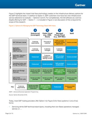 The Impact of SAP Hana on the SAP Infrastructure Utility Services ...