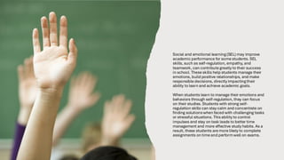 The Impact of SEL on Student Academic Performance | PDF