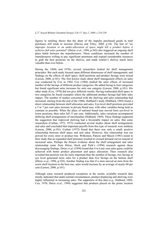 The impact of shelf levels on product sale | PDF