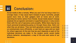 The impact of social media | PPTX