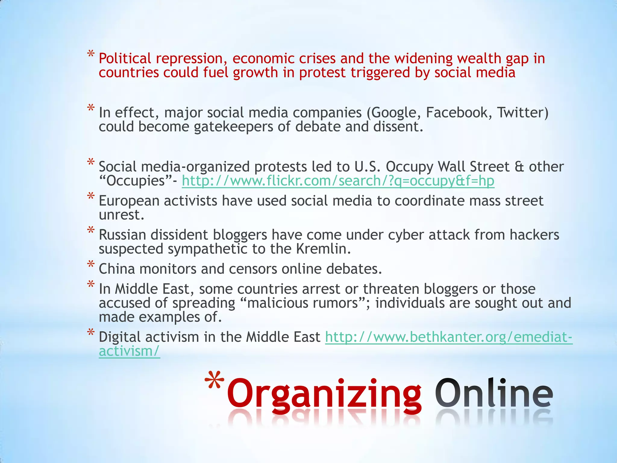 The impact of social media | PPTX