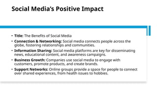 The Impact of Social Media on Society.pptx