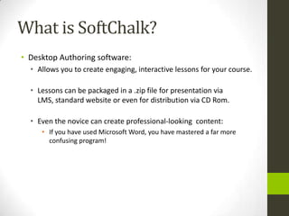 The Impact of SoftChalk | PPTX | Web Development | Internet