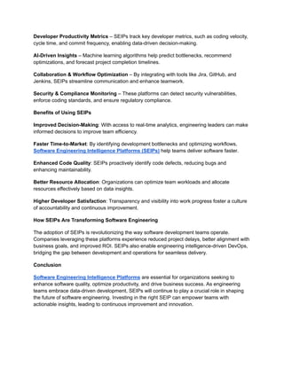 The Impact of Software Engineering Intelligence Platforms on Innovation and Efficiency.pdf