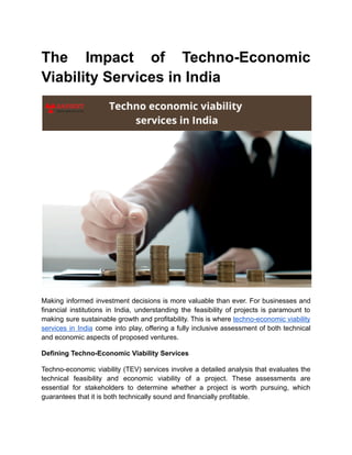The Impact of Techno-Economic Viability Services in India - Google Docs.pdf