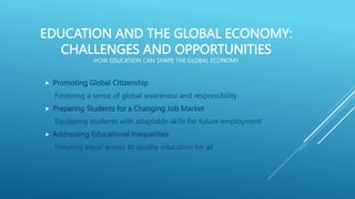 The Impact of the Global Economy on Education.pptx