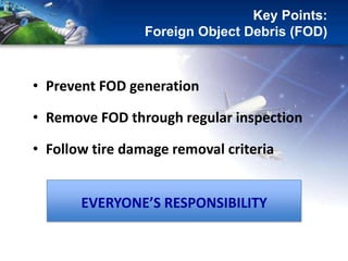 The Impact of Tire Maintenance on Aircraft Safety | PPTX | Auto Safety ...