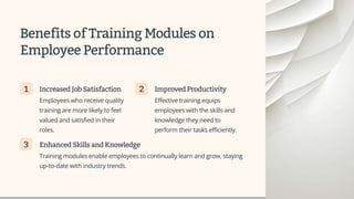 The Impact of Training Modules on Employee Performance.pptx