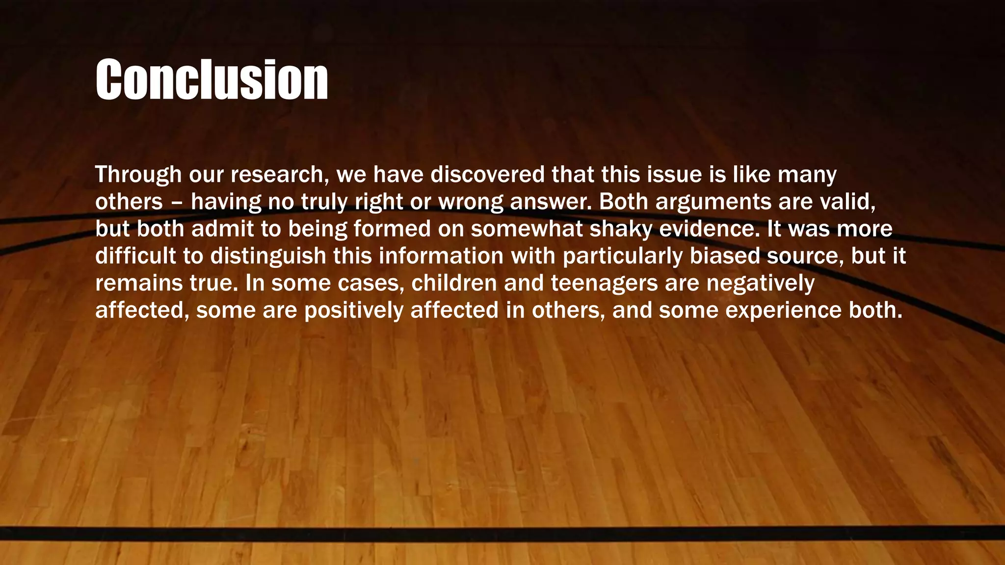 The impact of video games | PPTX