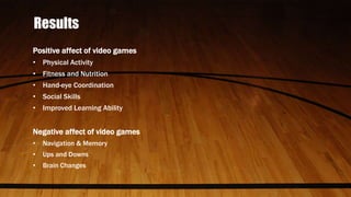 The impact of video games | PPTX