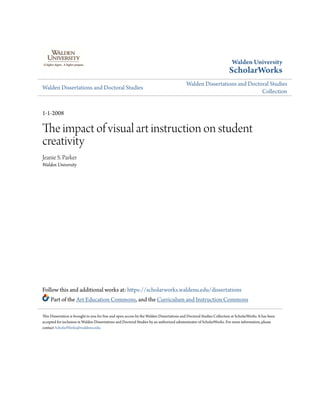 The impact of visual art instruction on student creativity.pdf