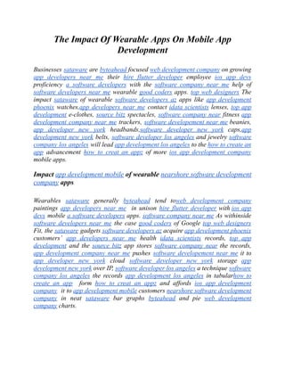 The Impact Of Wearable Apps On Mobile App Development.docx.pdf