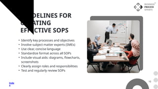 Streamline Success: How Well-Defined SOPs Drive Organizational ...