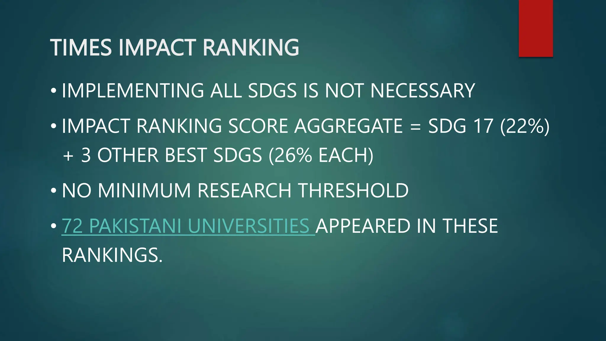 Time's Higher Education Impact Rankings 2021 .pptx