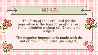 how can i use the imperative sentence in english.pdf