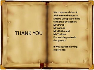 The imperial ages : Roman Empire | PPTX