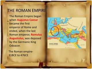 The imperial ages : Roman Empire | PPTX