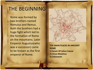 The imperial ages : Roman Empire | PPTX