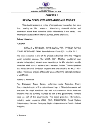 The Implementation of 4ps program in the philippines | DOCX