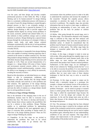 The implementation of design thinking models on the entrepreneurship learning in vocational ...