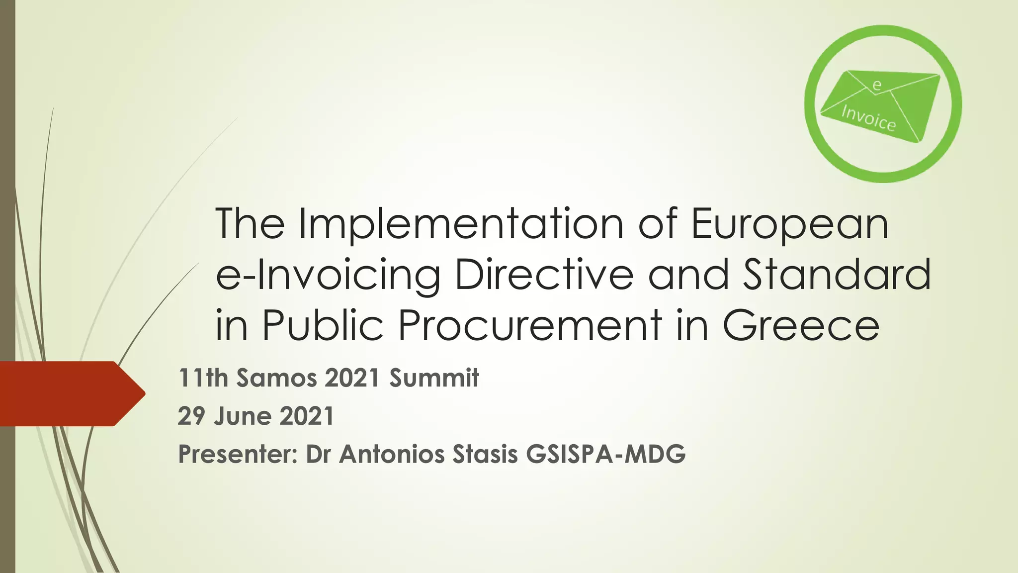 The implementation of european e invoicing directive and standard in public procurement in ...