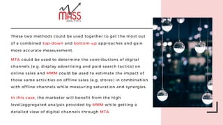 The implementation of MMM and MTA | PPT