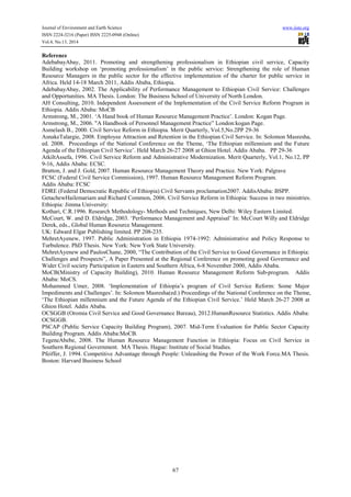 The implementation of recruitment and selection in civil service ...